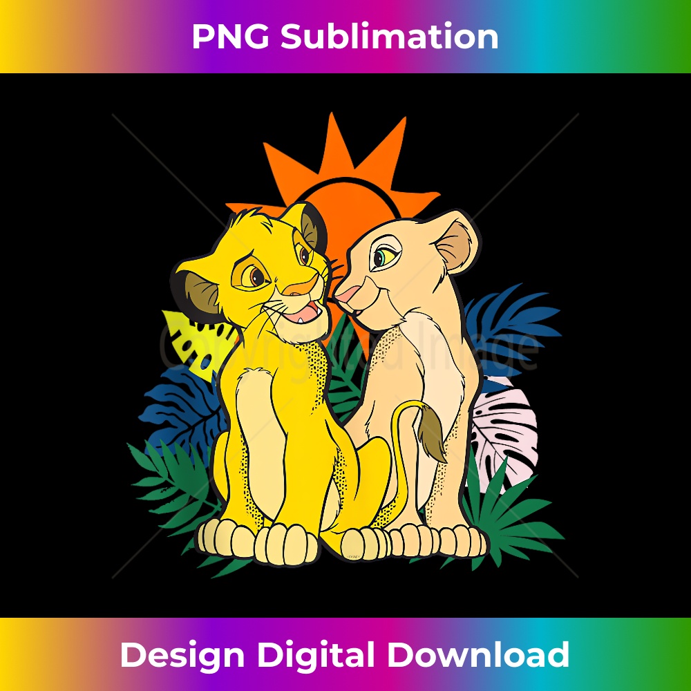 Disney The Lion King Young Simba and Nala Tank Top - Artisti | Inspire ...