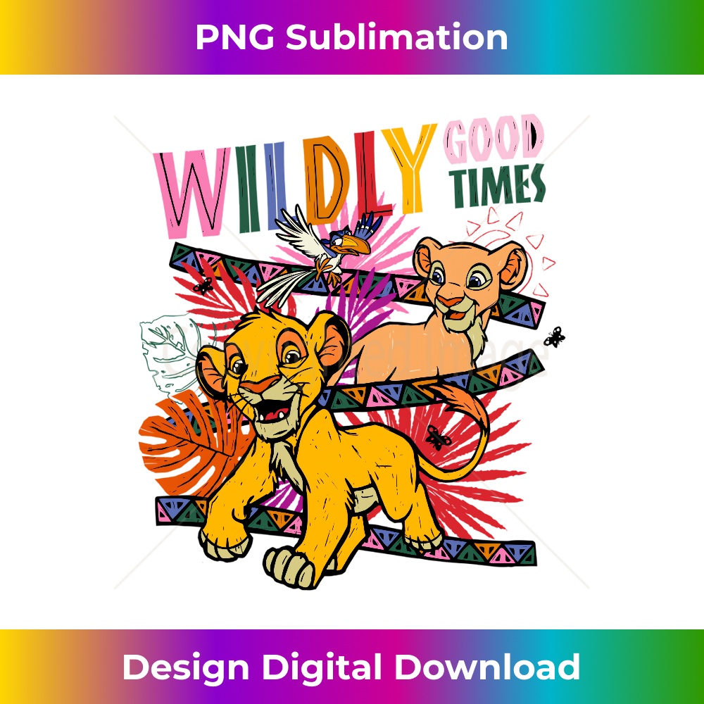 Disney The Lion King Simba Nala Wildly Good Times Big Poster | Inspire ...