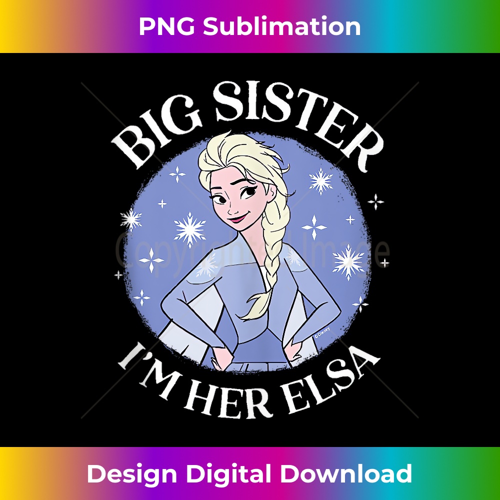 Disney - Frozen Big Sister I'm Her Elsa Tank Top | Inspire Uplift
