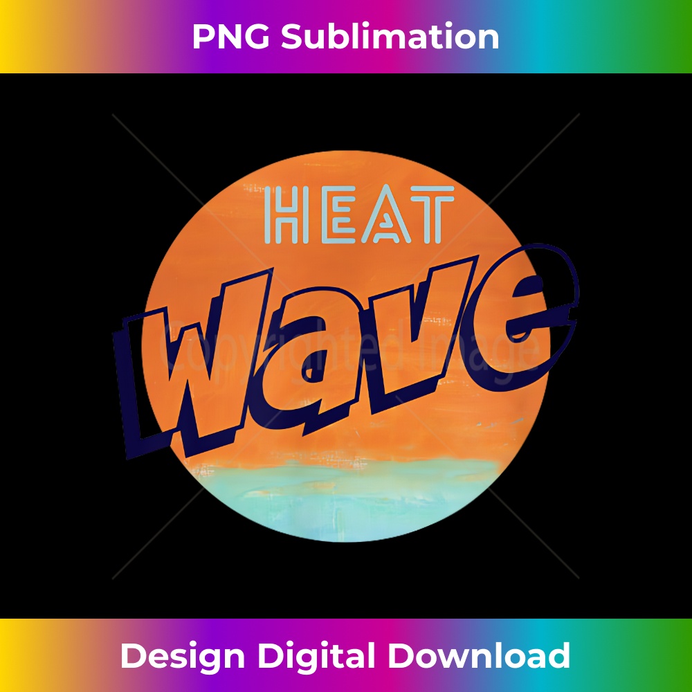 Heat Wave, Graphic , Summer 1 - Retro PNG Sublimation Digita | Inspire ...