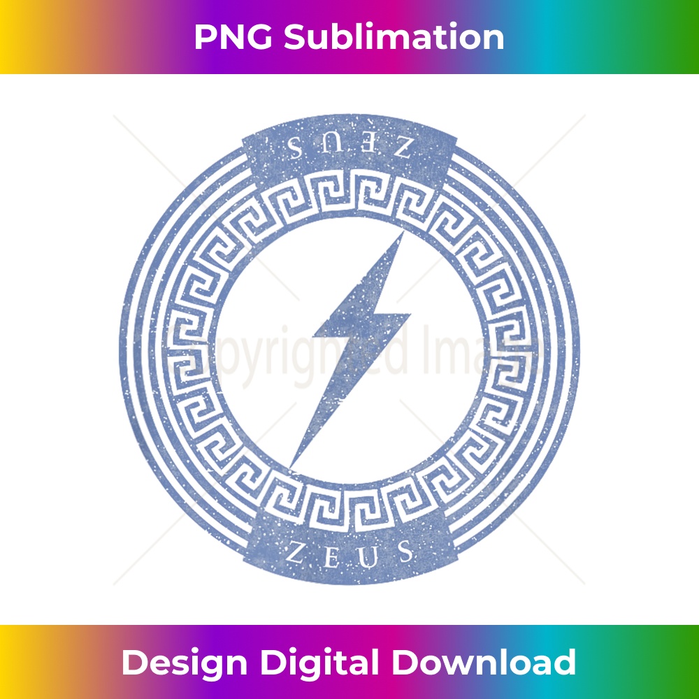 Greek God Zeus Lightning Bolt Symbol Mythology - Retro PNG S | Inspire ...