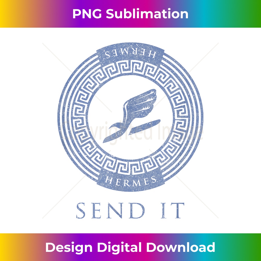 Greek God T Hermes Send It Winged Sandal Messenger - Premium - Inspire Uplift