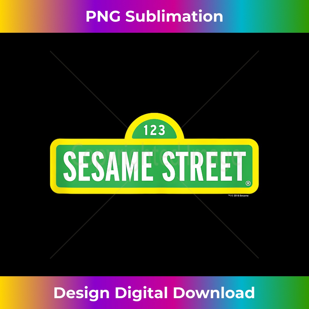 Sesame Street Logo 1 - Professional Sublimation Digital Down | Inspire ...