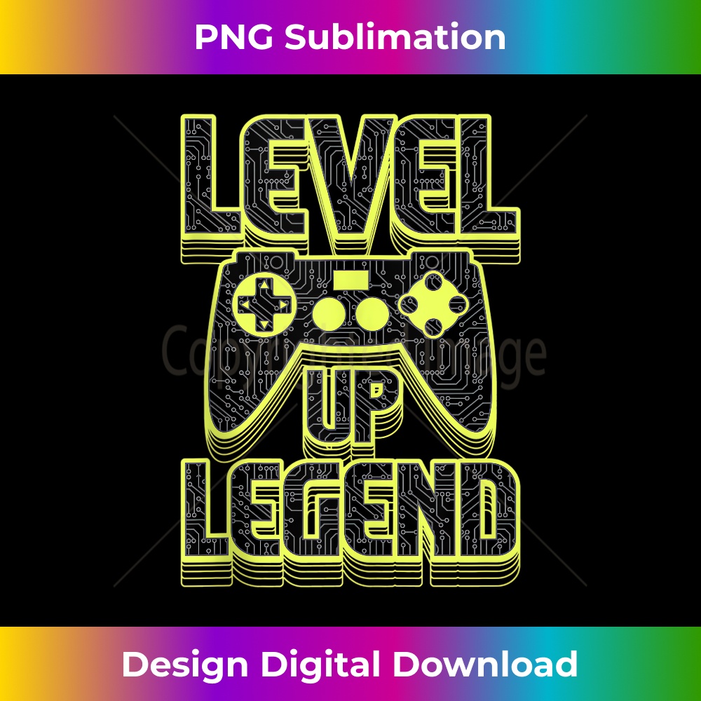Level Up Legend Video Game Controller Graphic - High-Quality | Inspire ...