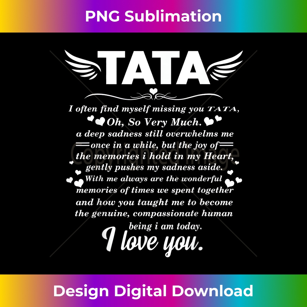 Tata in Heaven Memory Of My Dad Papa Grandpa 1 - Digital Sub | Inspire ...