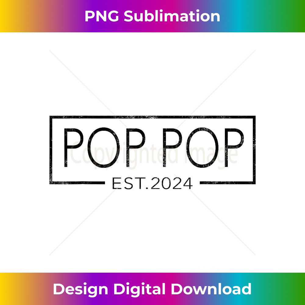 Soon To Be Pop Pop 2024 Retro Fathers Day Pop Pop Est 1 - Ex | Inspire ...