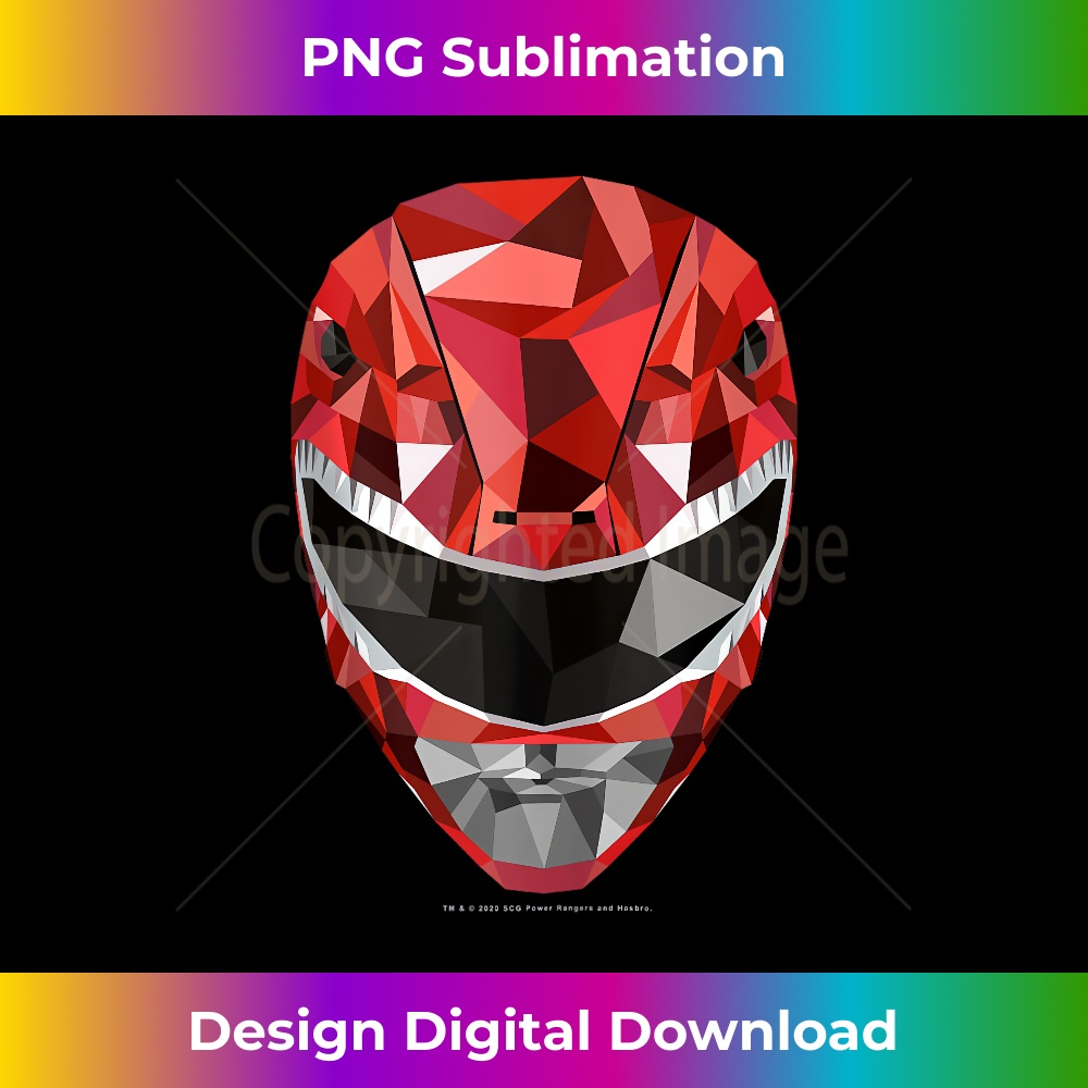 Power Rangers Red Ranger Polygon Helmet 1 - Special Edition | Inspire ...