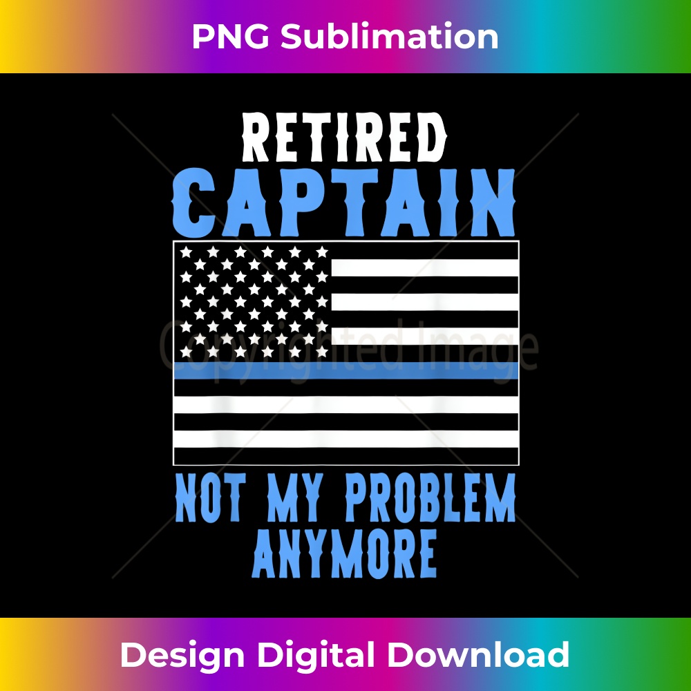 Retired Captain Police Officer 2 - PNG Transparent Sublimati | Inspire ...
