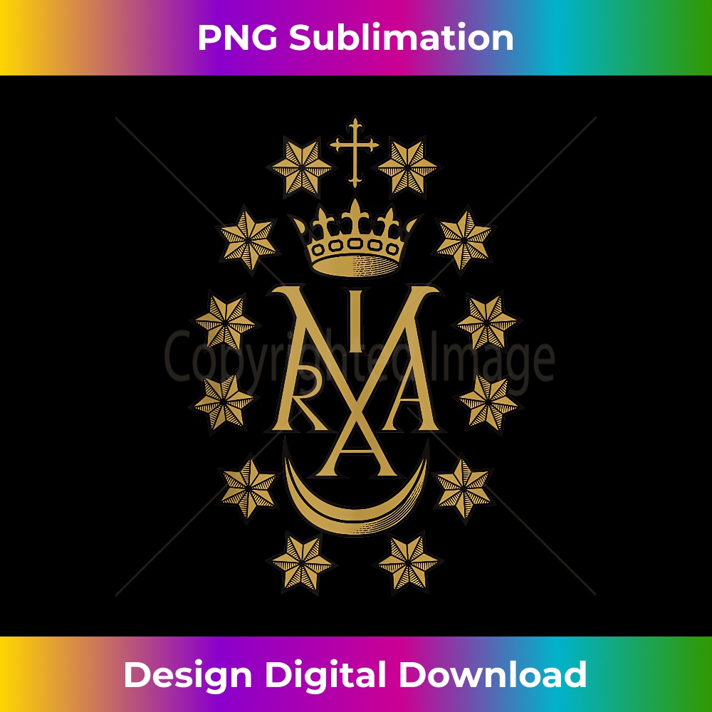 Virgin Mary Maria Insignia Miraculous Medal Catholic 1 - Uni | Inspire ...