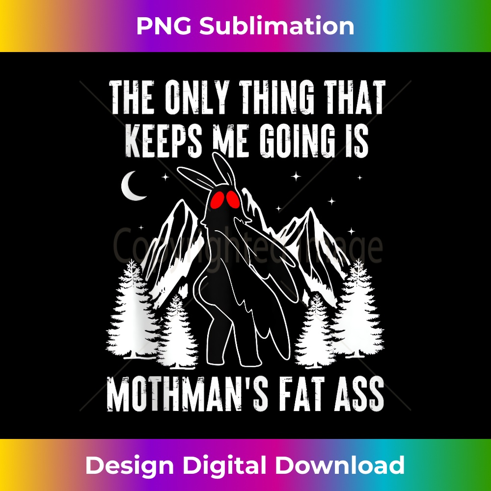 Funny Mothman Fat Ass Vintage Cryptid Funny Mothman Meme - H | Inspire ...
