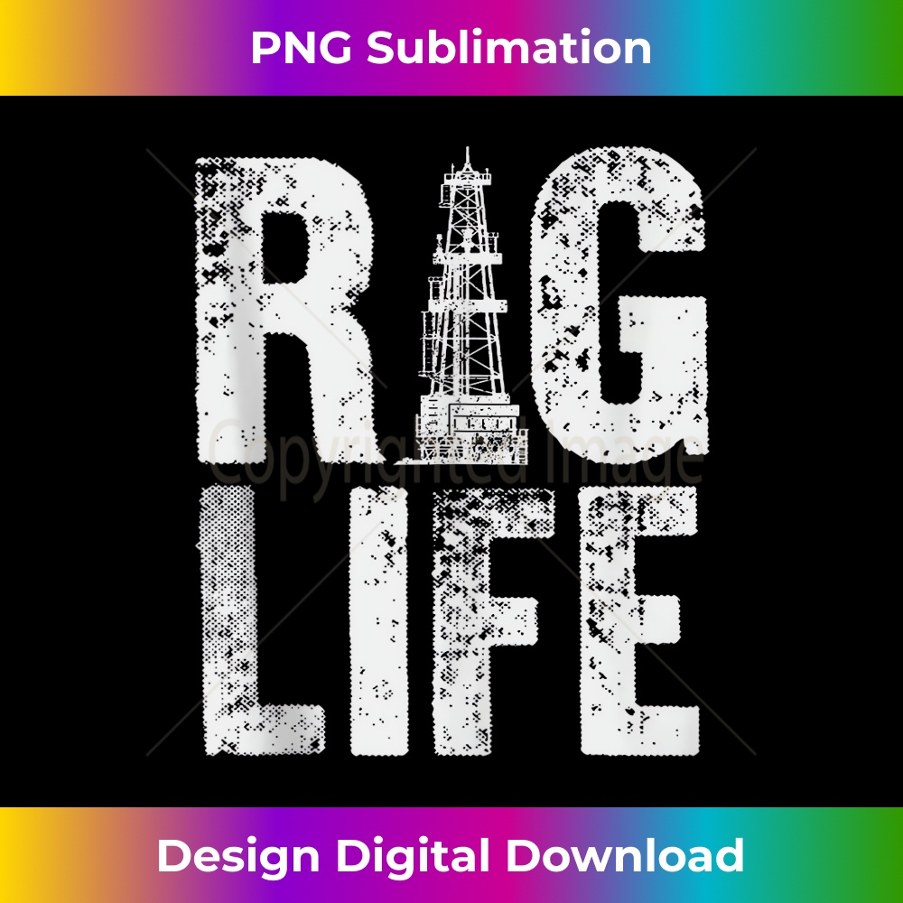 Funny Oil Rig Art For Oil Field Men Oilfield Lover Worker - | Inspire ...