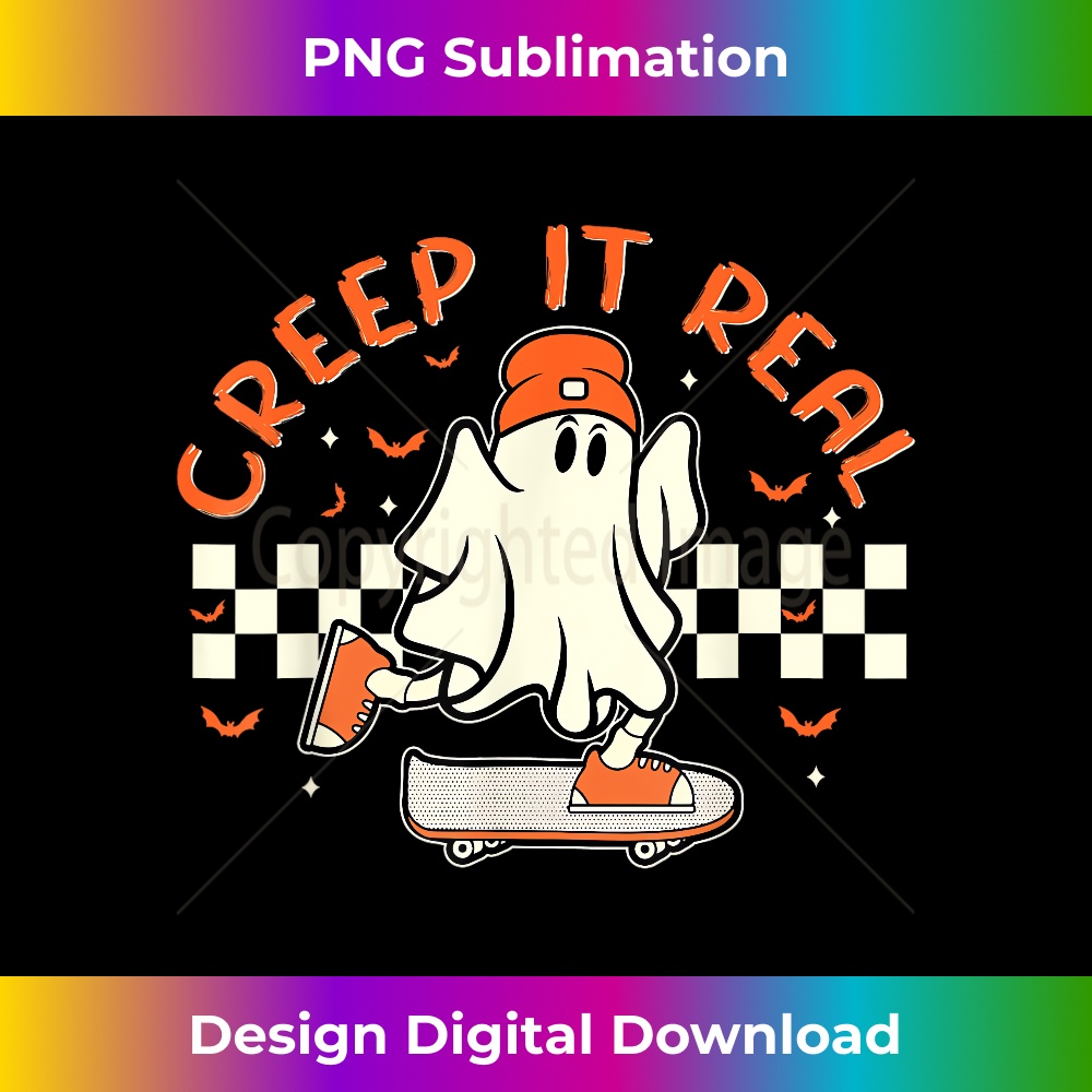Vintage Retro Halloween Creep It Real Ghost Boy Fall Season | Inspire ...