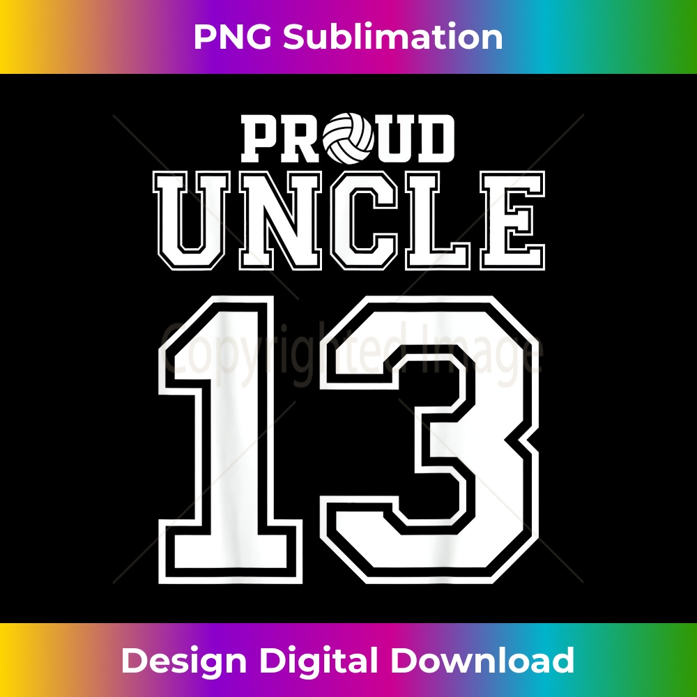 Custom Proud Volleyball Uncle Number 13 Personalized - Vinta | Inspire ...