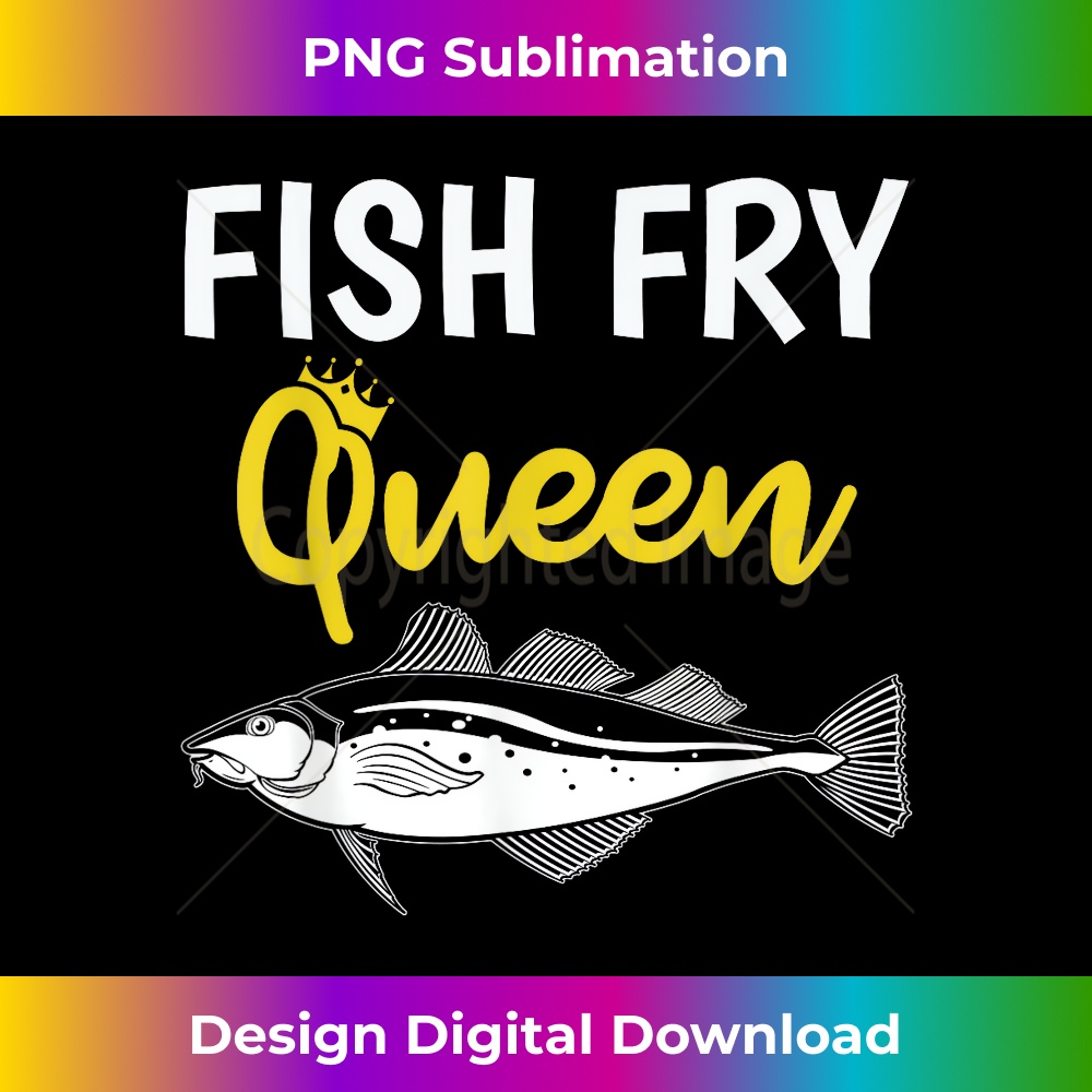 Funny Fish Fry Queen - Instant Sublimation Digital Download | Inspire ...