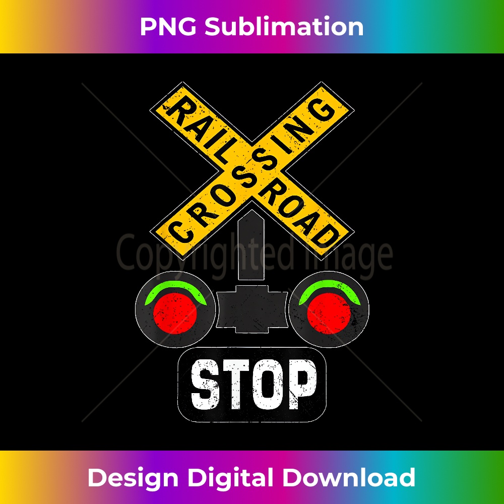 Train Railroad Crossing Lights Funny Traffic Signs Halloween | Inspire ...