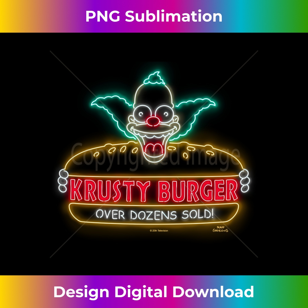 The Simpsons Krusty Burger Over Dozens Sold Neon Sign 1 - Vi | Inspire ...