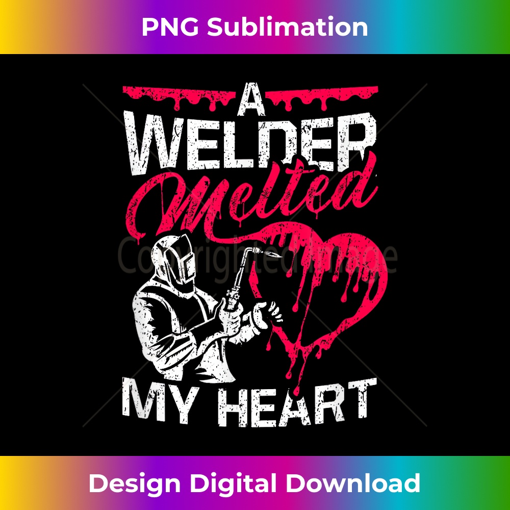 A Welder Melted My Heart Welding Lover Wife - Stylish Sublim | Inspire ...