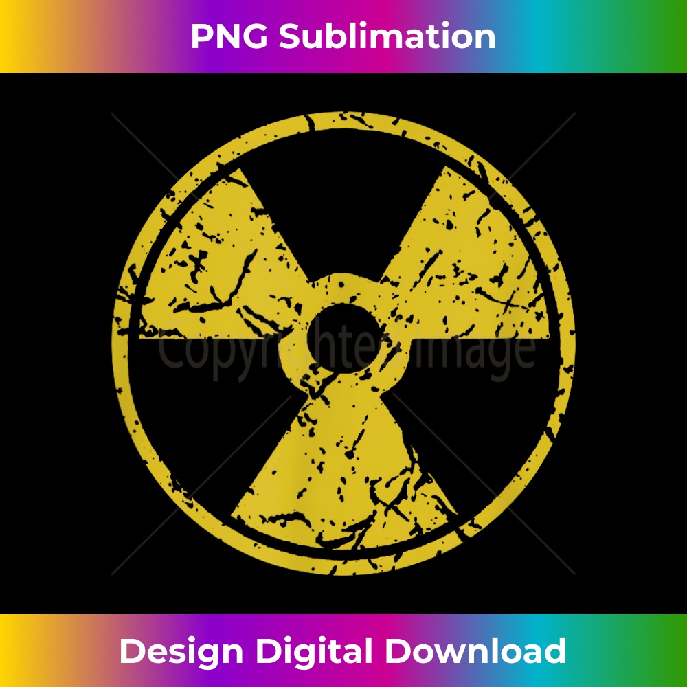 Funny Vintage Radioactive Nuclear War symbol - High-Resoluti | Inspire ...