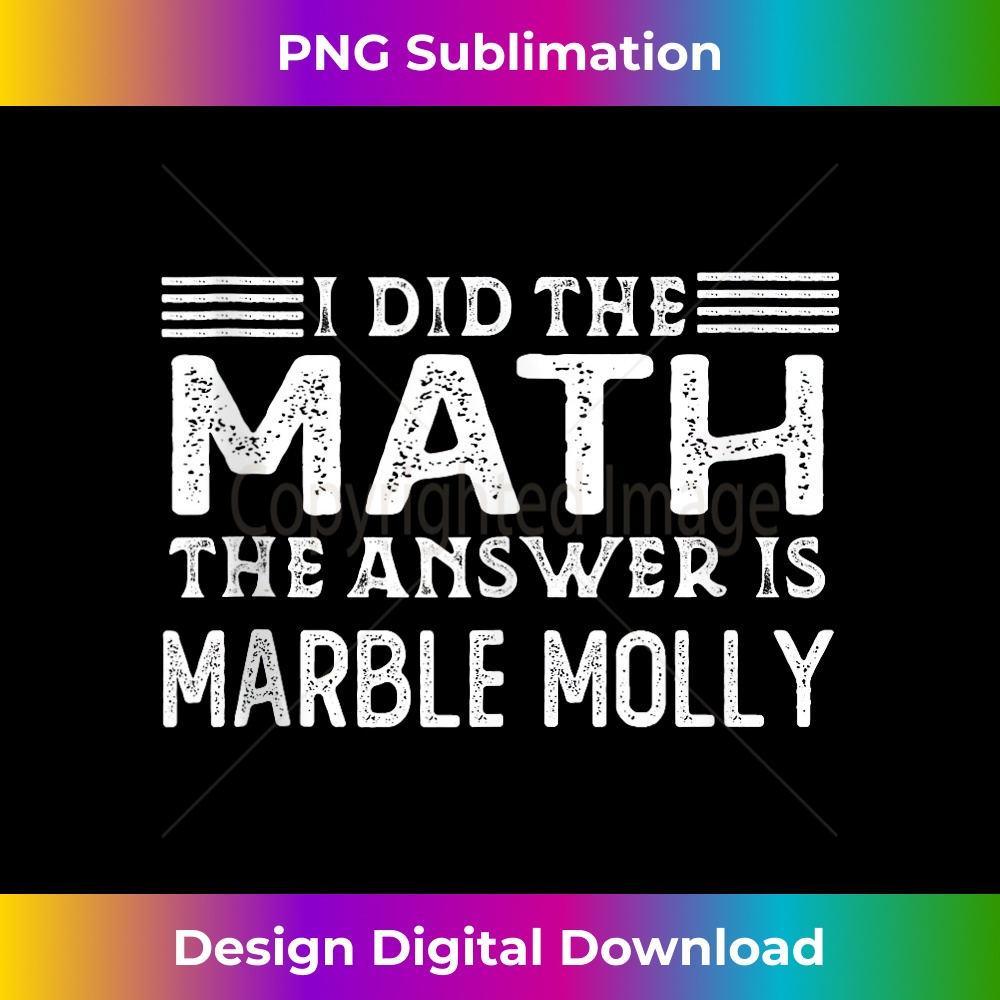 The Answer Is Marble Molly Funny Math Teacher Student - Slee | Inspire ...
