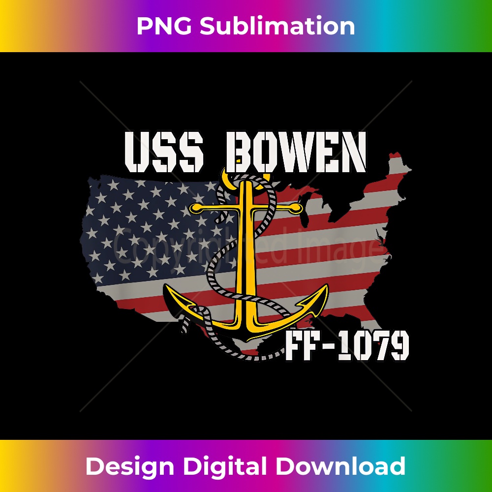 USS Bowen FF-1079 Frigate Veteran Day Son Father Grandpa Dad | Inspire Uplift