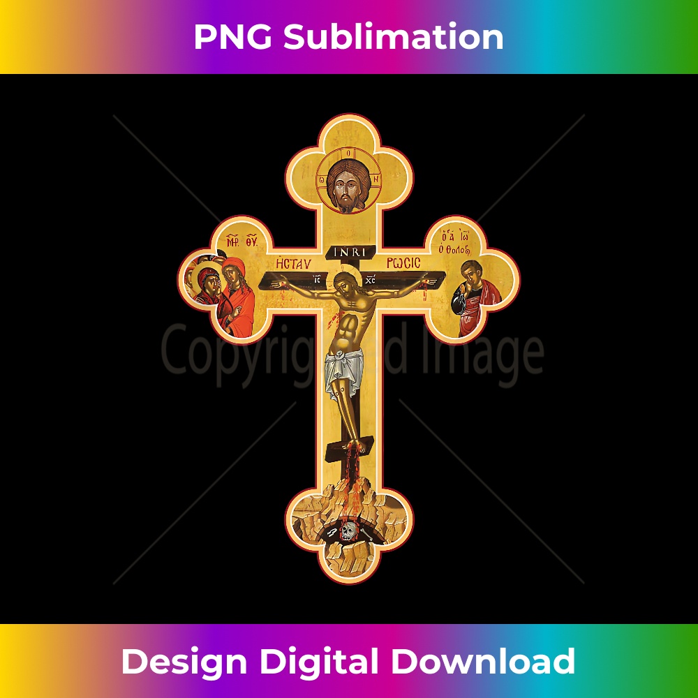 Greek Orthodox Jesus Christ Cross Icon - Bespoke Sublimation | Inspire ...