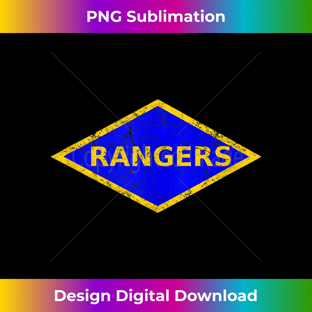 Army Ranger Diamond Vintage 75th Ranger Regiment Tank Top - | Inspire ...