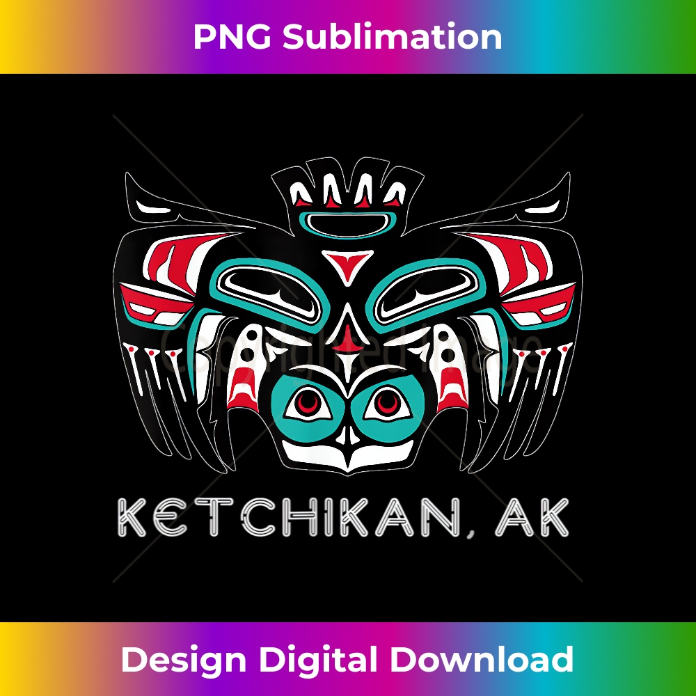 Ketchikan Alaska Native American Art Style Tlingit Owl Bird | Inspire ...