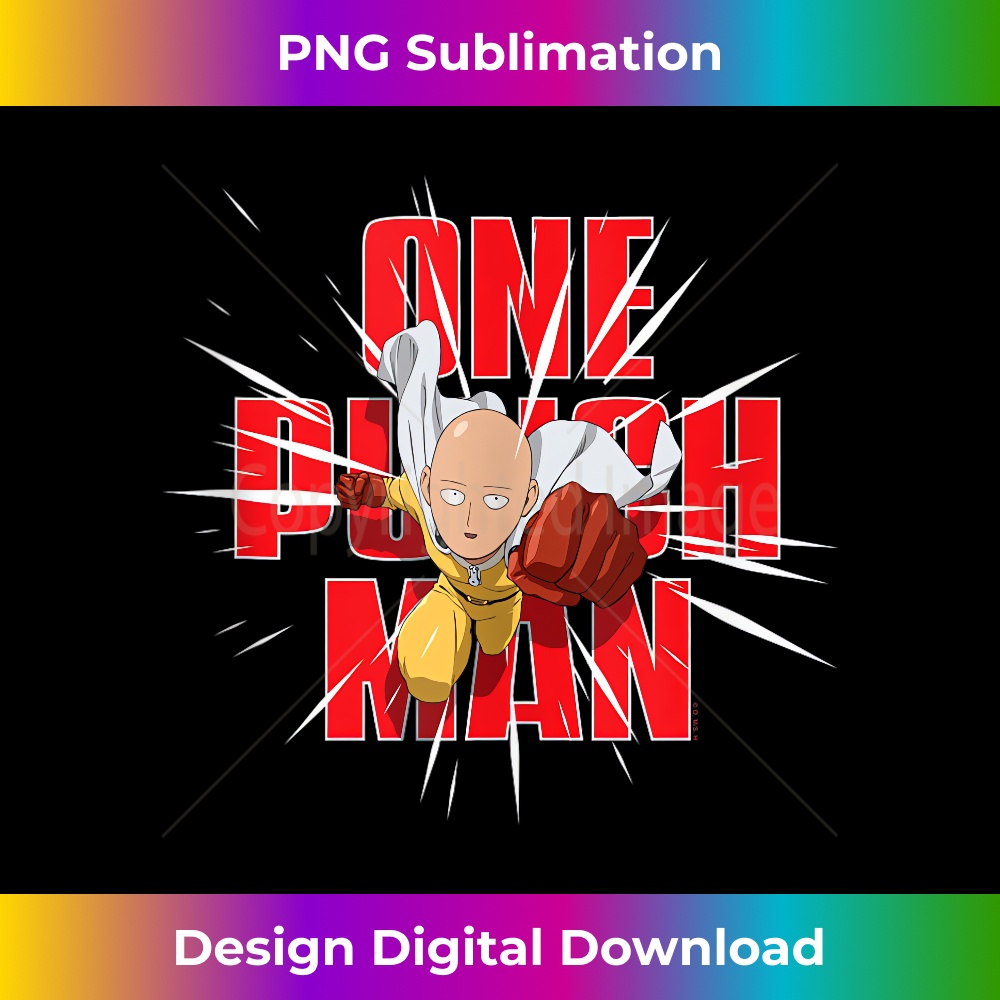 One Punch Man Saitama Punch Pose Tank Top 2 - PNG Transparen | Inspire ...