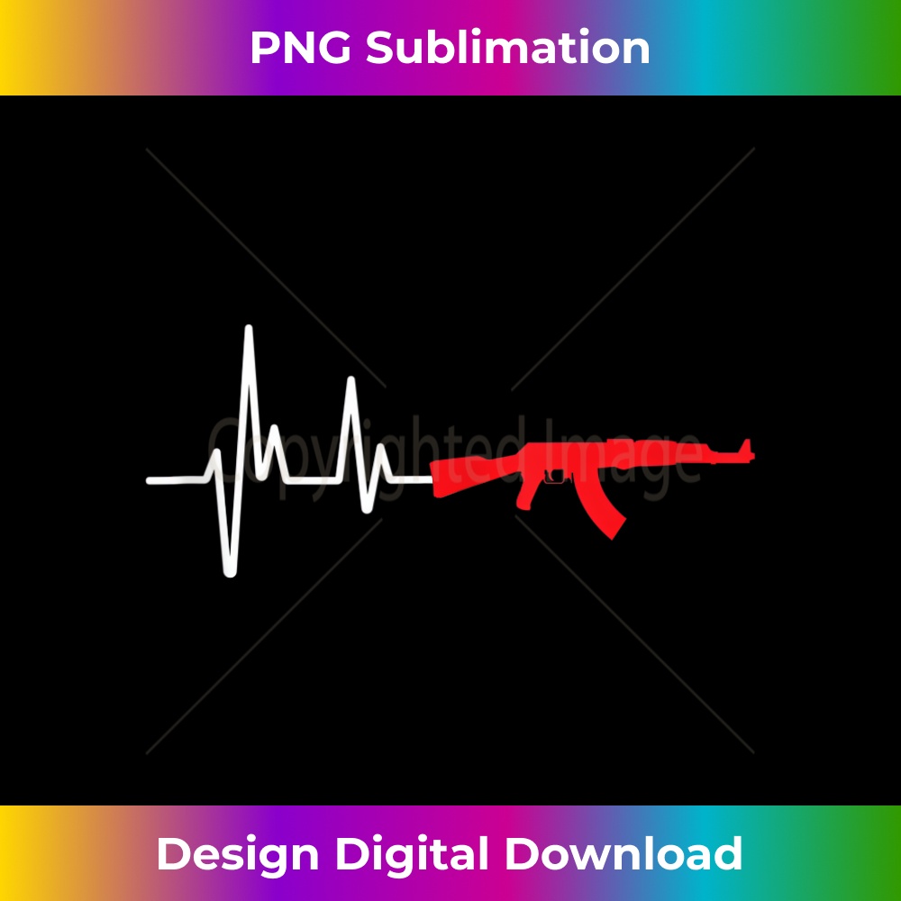 AK-47 Kalashnikov Rifle And Russian Gun Tank Top - Instant P | Inspire ...