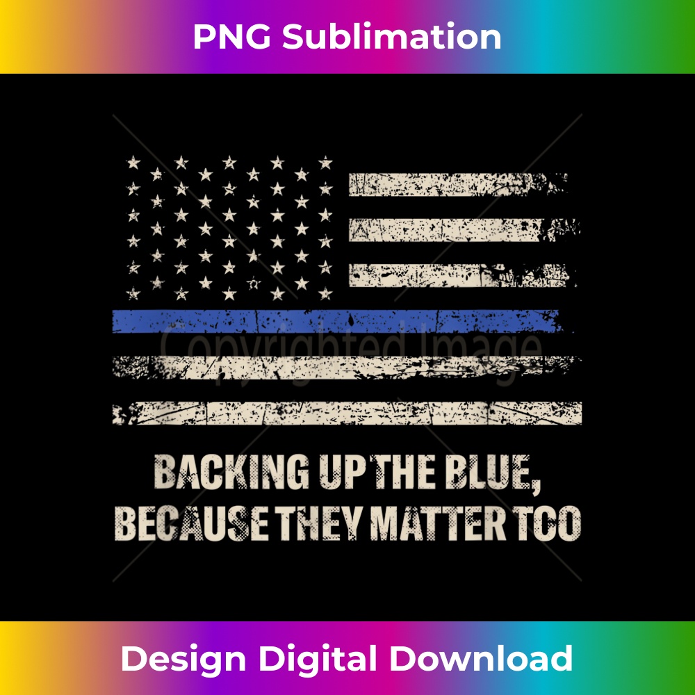 Backing up the Blue Police Officer Law Enforcer Cops - Creat | Inspire ...