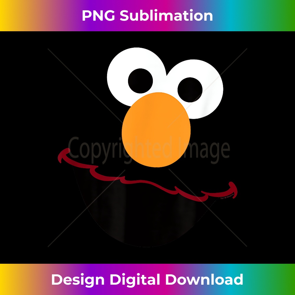 Sesame Street Elmo Face 1 - PNG Transparent Digital Download | Inspire ...