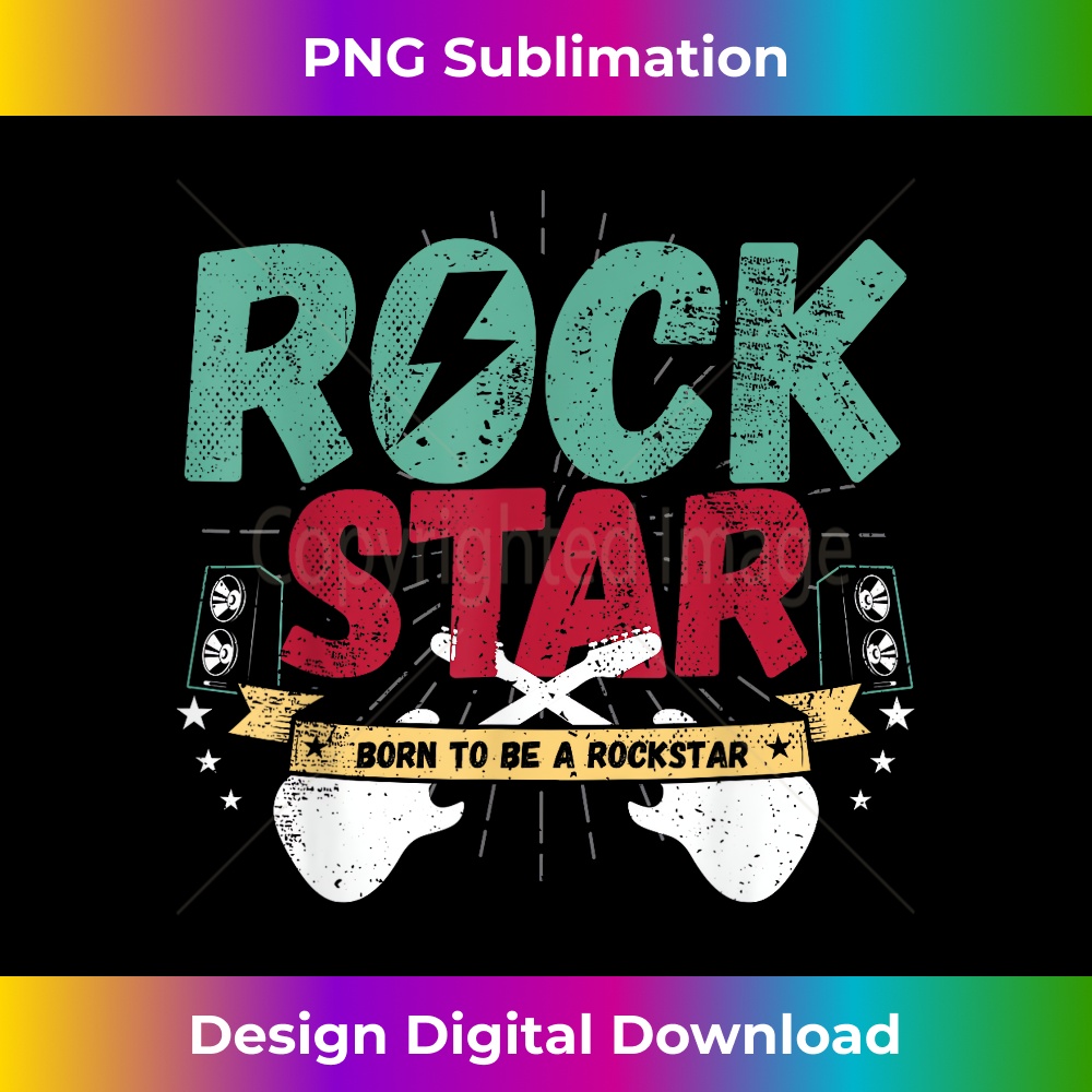 Born To Be A Rockstar design, Rock and Roll gift, Rock On - | Inspire ...