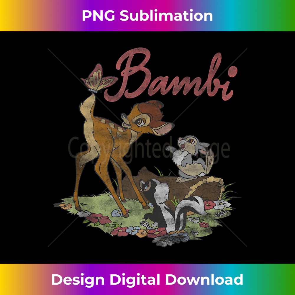 Disney Bambi Group Shot Logo - PNG Transparent Sublimation F | Inspire ...
