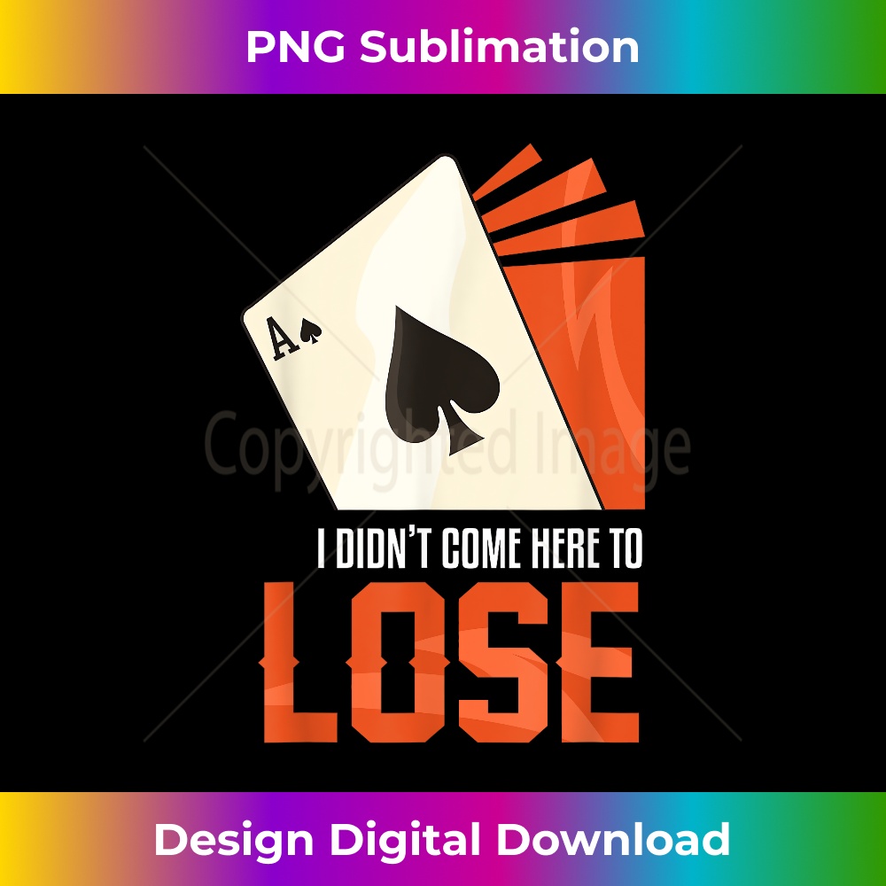 I Did Not Come Here Lose Ace Spades Playing Cards Game - Exc | Inspire ...