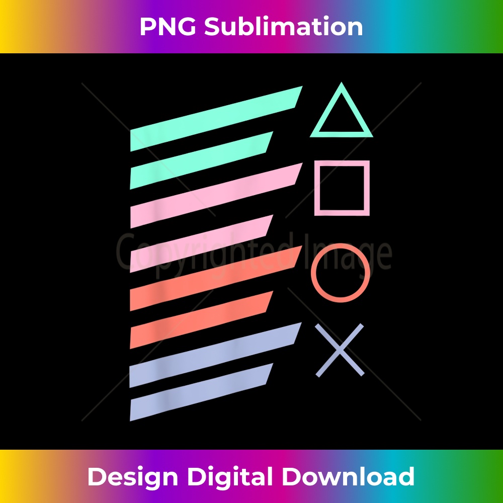 Circle Square Triangle Cross Gaming Controller Symbol - Excl - Inspire ...