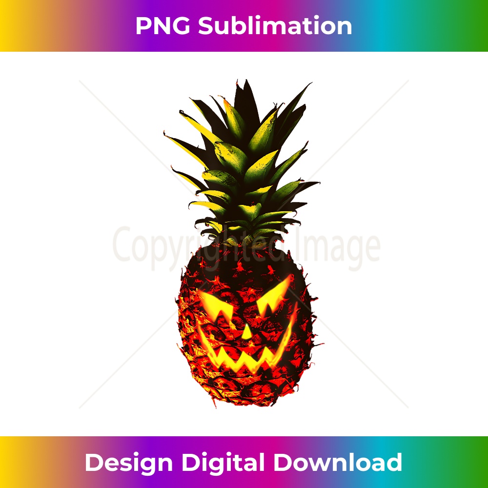 Halloween Scary Pineapple Jack o Lantern Face - Professional | Inspire ...
