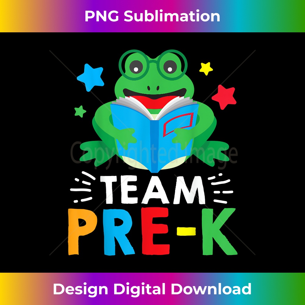 Team Pre-K Reading Frog Back To School Book Lover - PNG Tran | Inspire ...