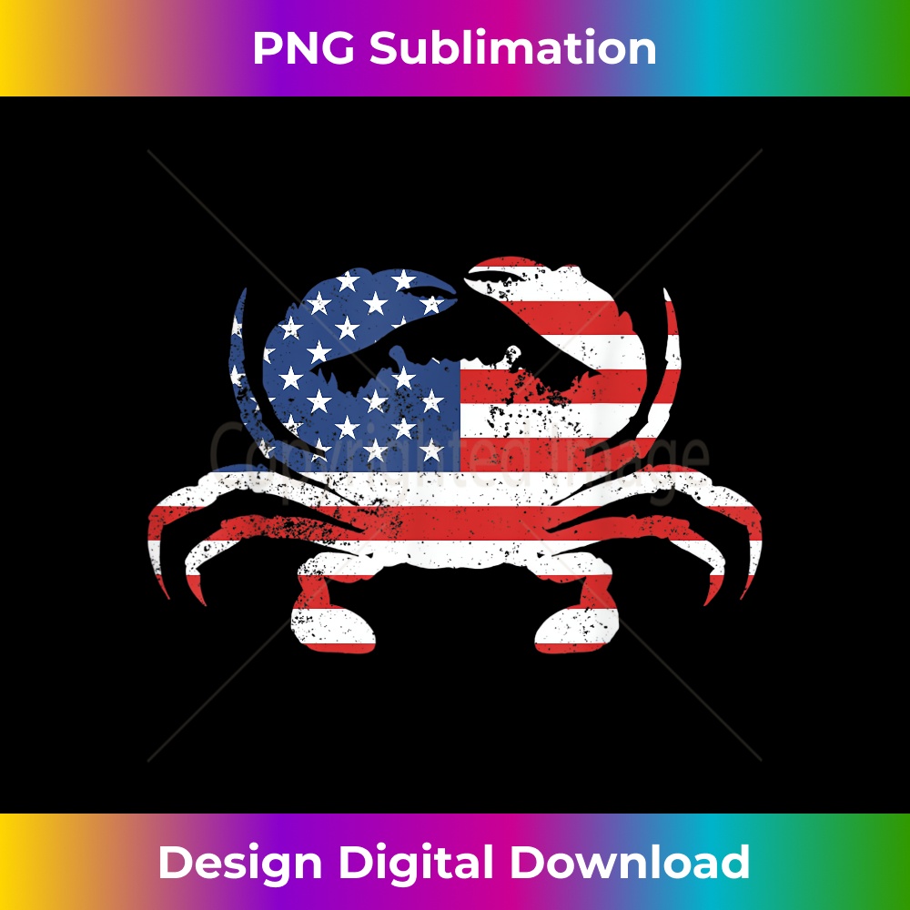 American Flag Crab Blue Crab Seafood USA Crab Meat Lover - C | Inspire ...