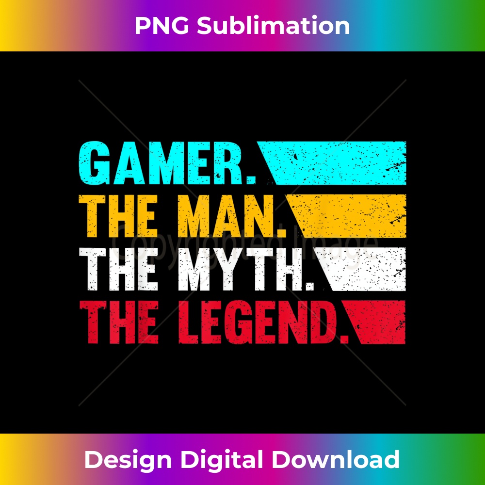 Gamer Man Myth Legend Fun Cool Video Gaming Men Boy n Guy - | Inspire ...