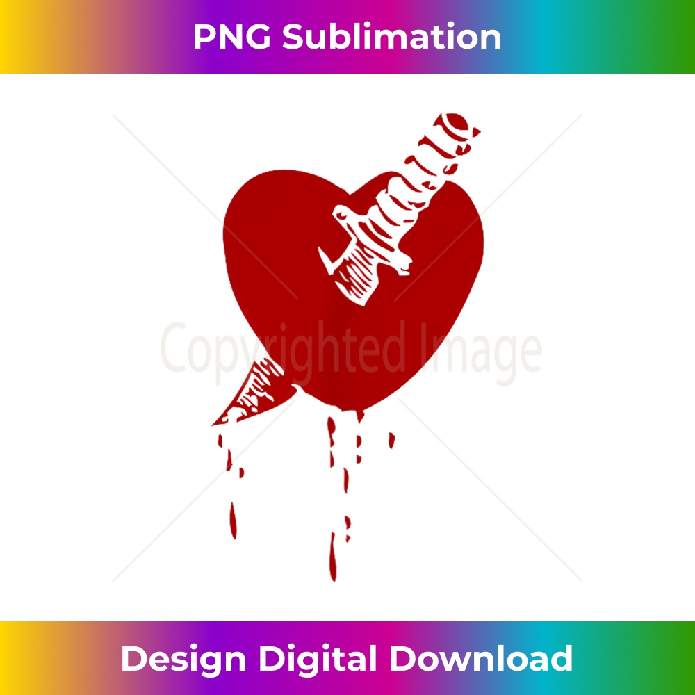 Stabbed Bleeding Red Heart 1 - Digital Sublimation Download | Inspire ...