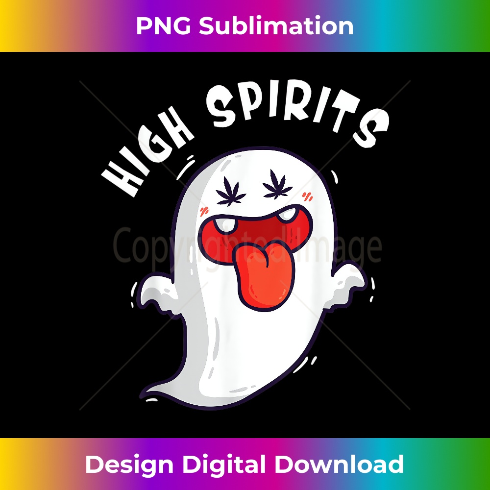 High Spirits Halloween Weed Cute Ghost Kawaii Stoner Costume | Inspire ...