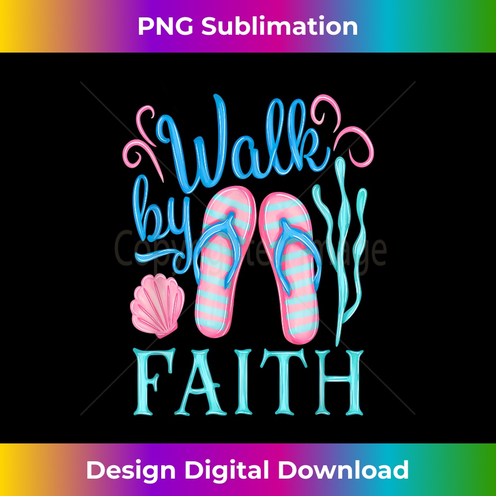 Walk By Faith Beach Summer Seaweed Flip Flops Shells 1 - Aes | Inspire ...