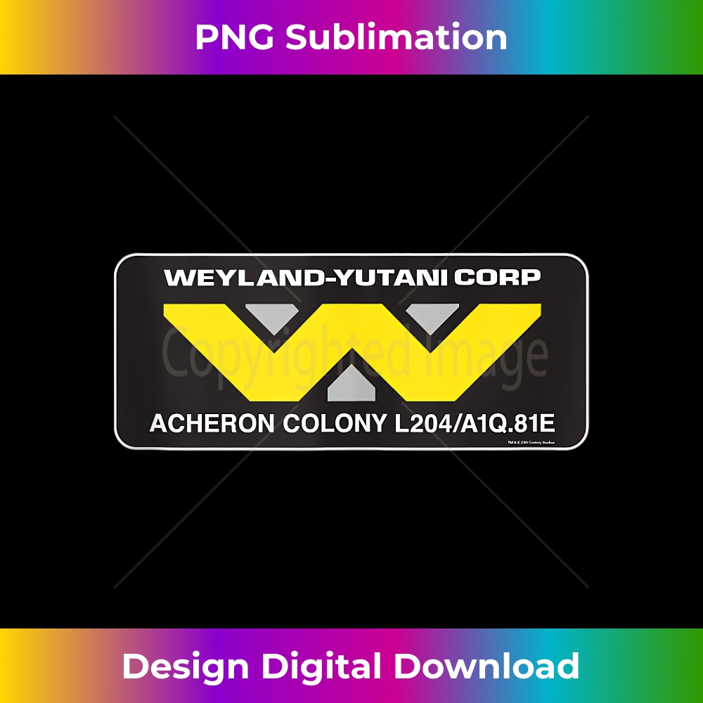 Alien 45th Anniversary Weyland-Yutani Corp Acheron Logo - Ar | Inspire ...