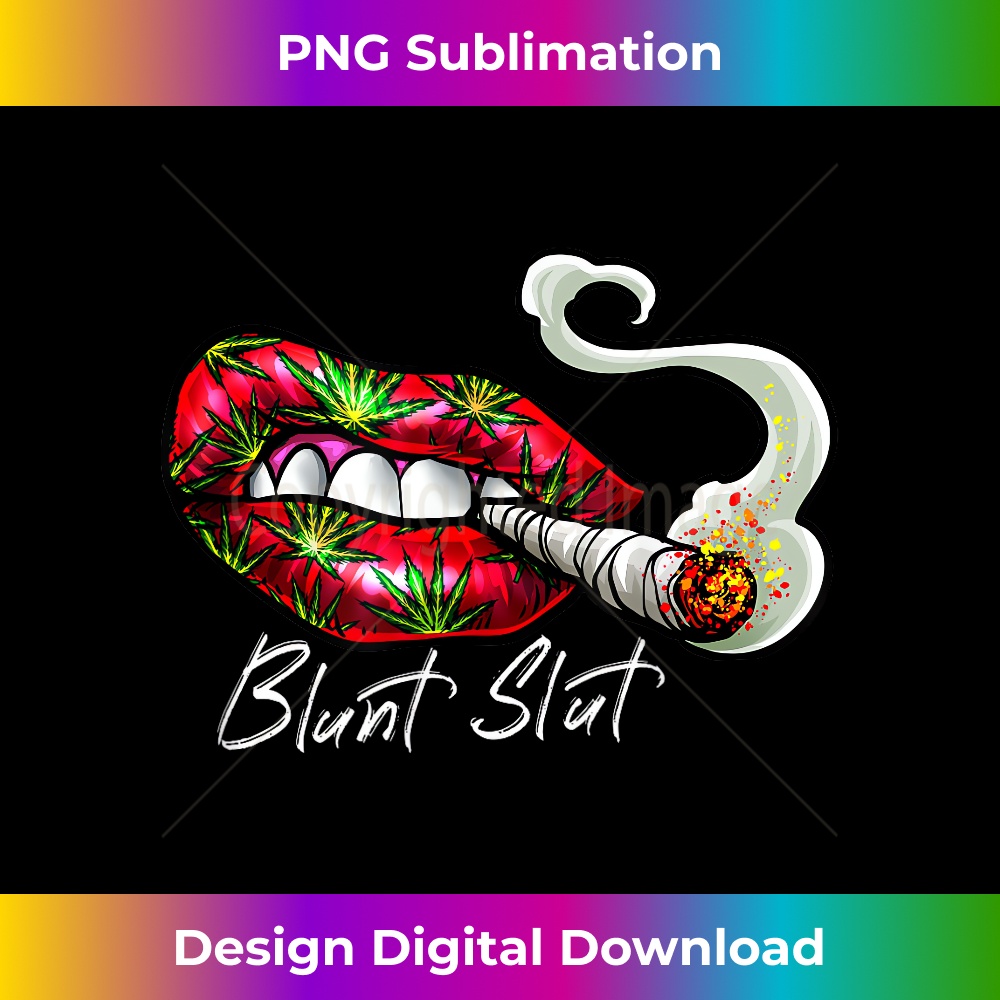 Blunt Slut Weed Lips Stoner Girl For A Weed Lover - Exclusiv | Inspire ...