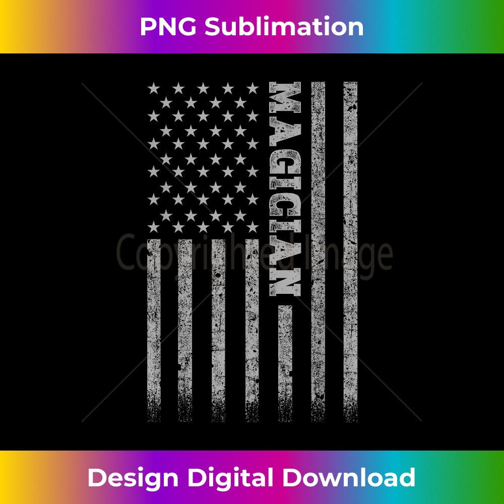 Magician American Flag 1 - Aesthetic Sublimation Digital Fil | Inspire ...