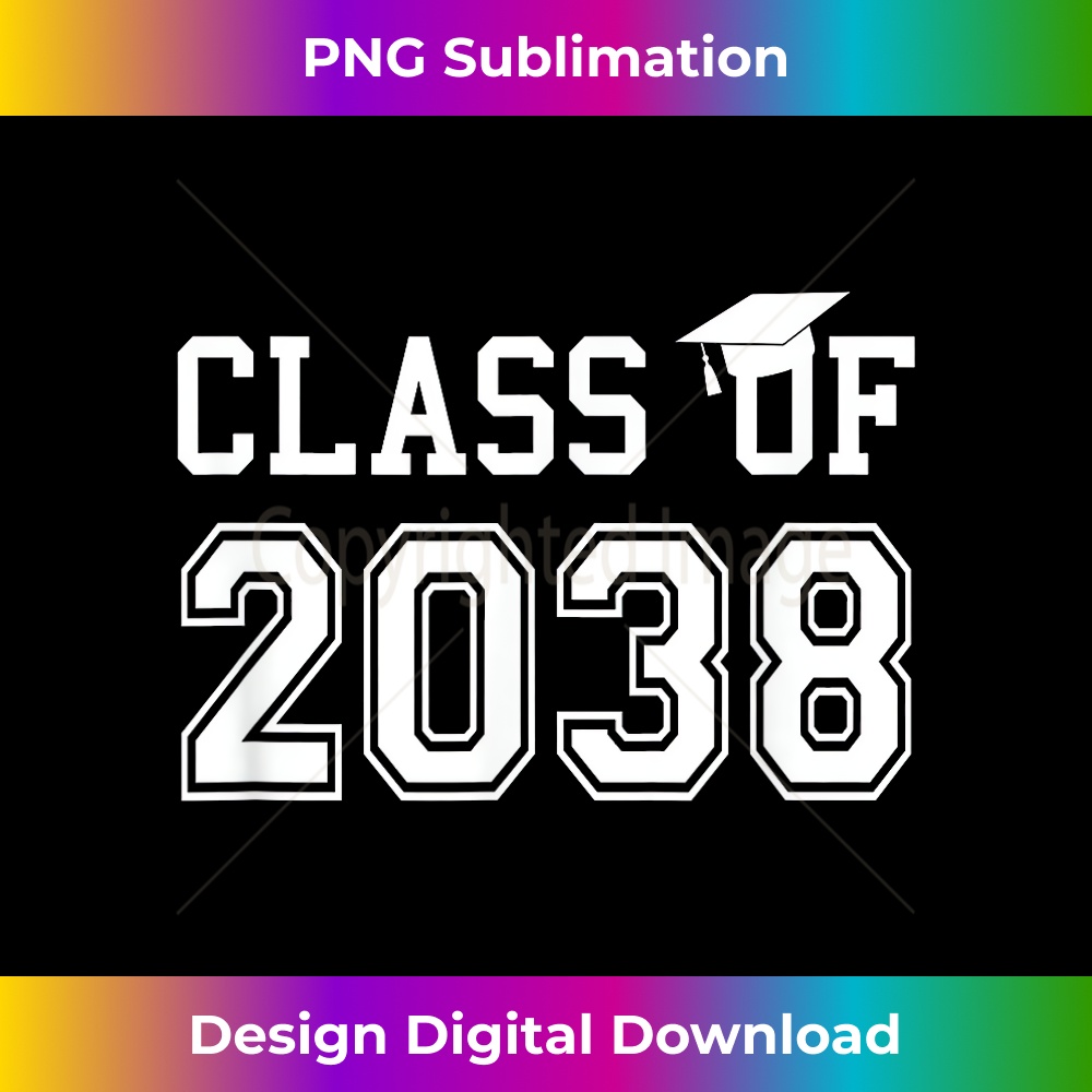 Class Of 2038 Graduation Hat Gift Future School Graduate - P | Inspire ...