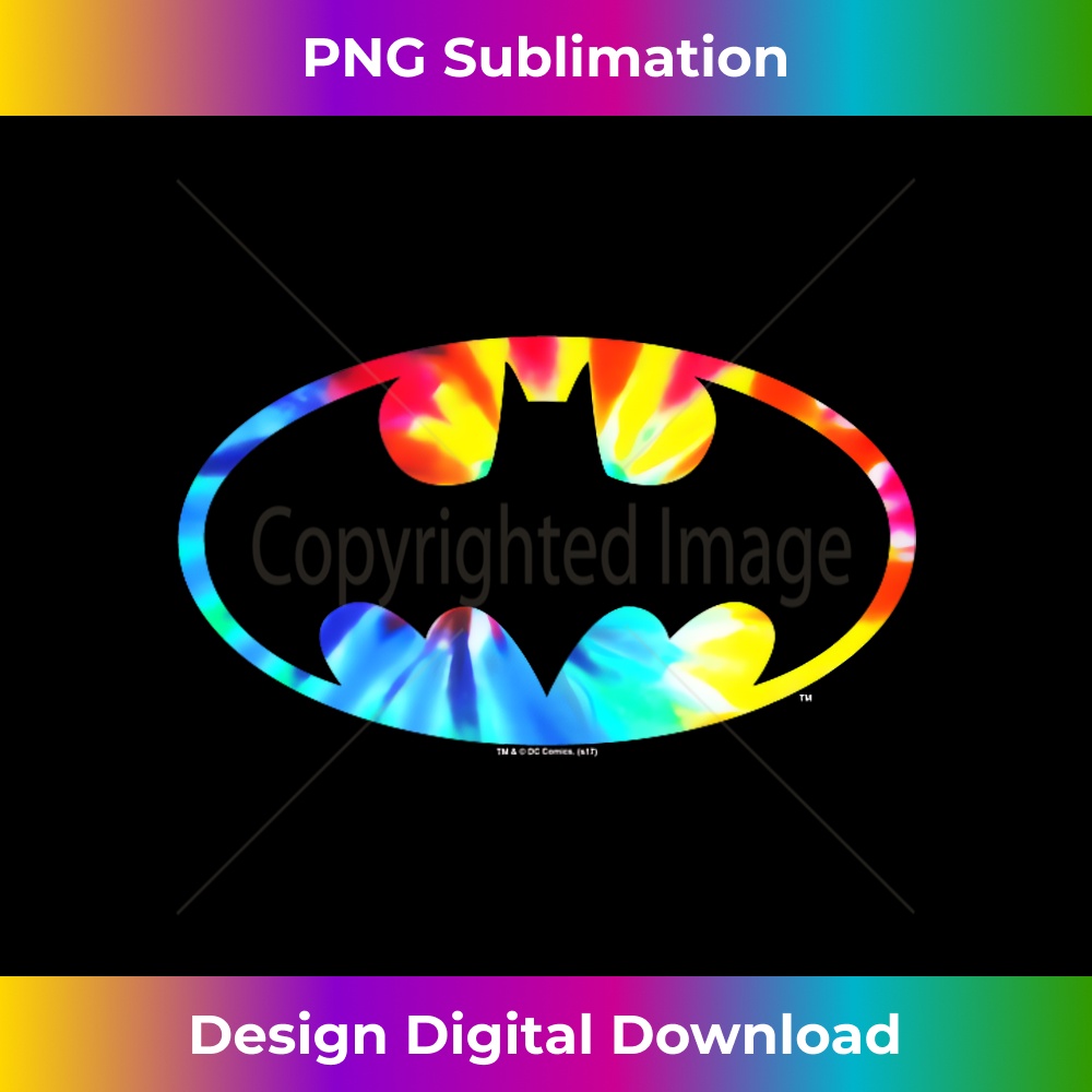 Batman Tie Dye Batman Logo Tank Top - PNG Sublimation Digita | Inspire ...