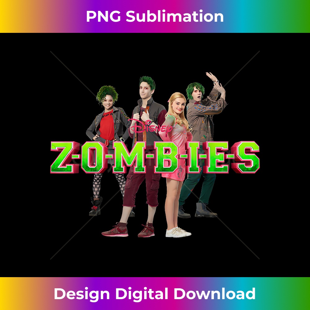 Disney Zombies Group Shot - Exclusive Sublimation Digital Fi | Inspire ...