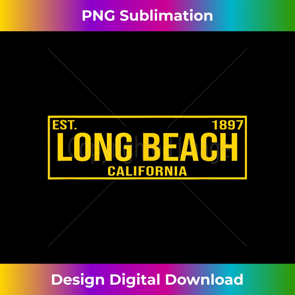 Long Beach - California - License Plate Design - LB Classic | Inspire ...