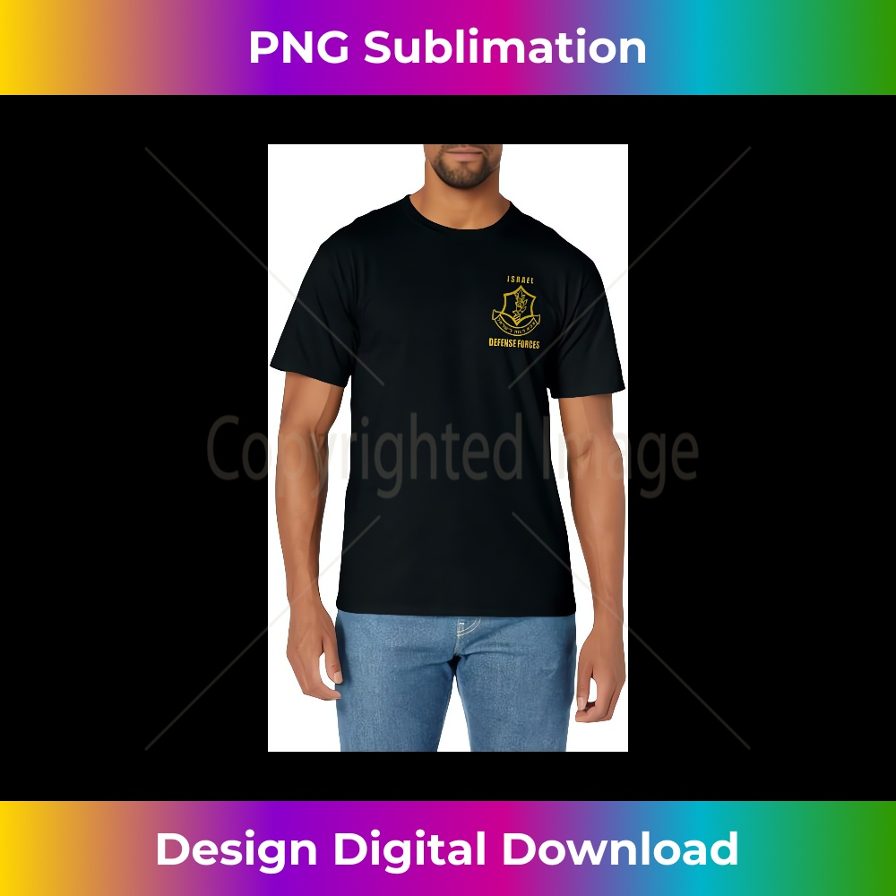 IDF T-Shirt Israeli Army. Israel Defense Force Small Logo - | Inspire ...